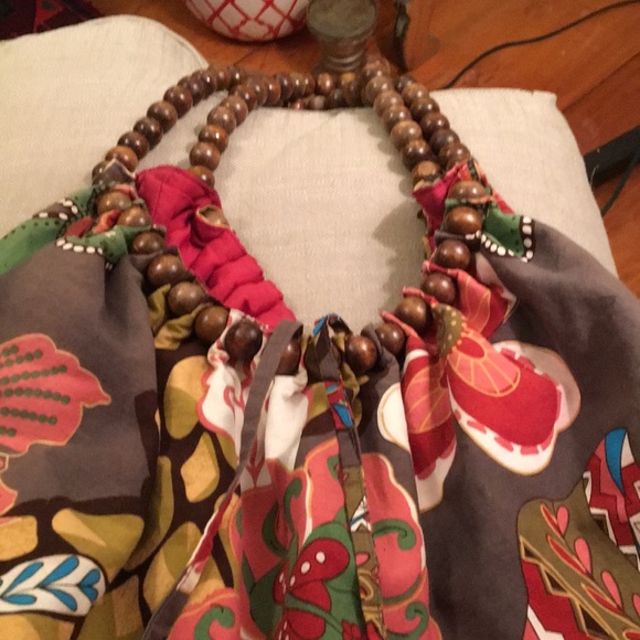 Amici | Bags | Amici Bag Floral With Beads | Poshmark